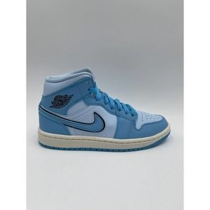 Nike | Shoes | New Nike Air Jordan Mid Se Womens Ice Blue Powder Blue ...